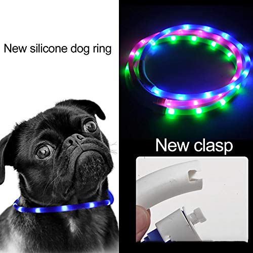 2023 The Newest Light Up Dog Collar, 1PC LED Dog Collar Lights for Night Time, Dog Lights for Night Walking