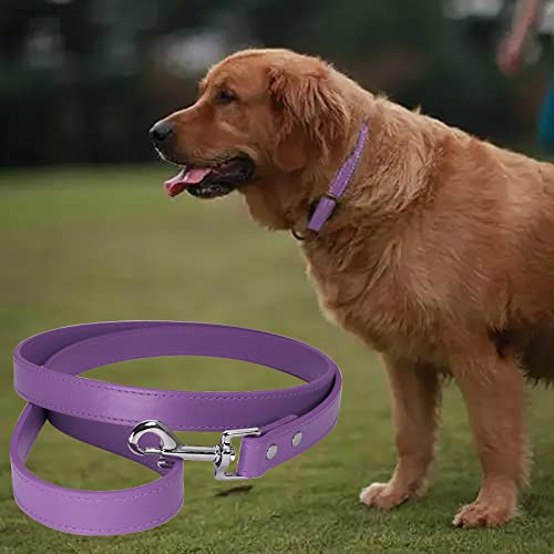 Pet Collars for Dogs Fashion Adjustable Leather Collar Dog Necklace Rope Training Walking for Pets 2023 Collar