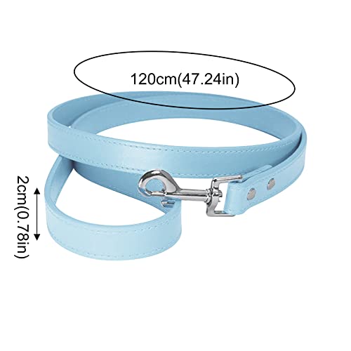 Pet Collars for Dogs Fashion Adjustable Leather Collar Dog Necklace Rope Training Walking for Pets 2023 Collar