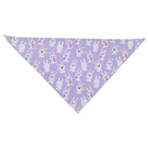 cute boy dog collars easter dog bandana triangle pet scarf easter bunny rabbit and egg pet bandana for small medium dogs cats accessories