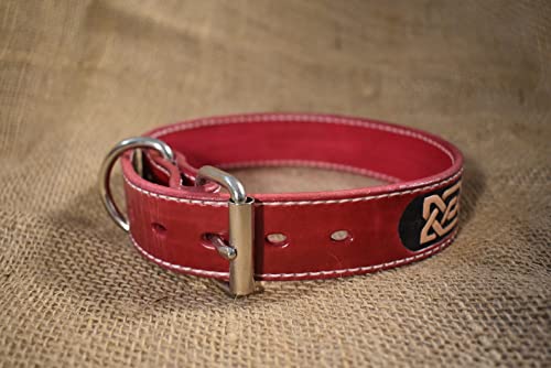 Dog Large Celtic Collar, Dog Lover Handstitched Collar, Padded Leather Dog Collar, Dog Collar Handmade Leather