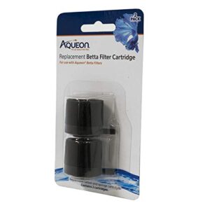 aqueon betta filters cartridges, 2pk