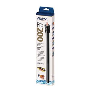 aqueon adjustable pro aquarium heater, 200w