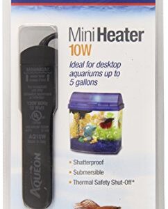 Aqueon Fish Tank Mini Heater, 10-watt, Plastic