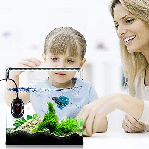 FREESEA 50W Mini Aquarium Heater Fish Tank Submersible Heater with LED Temperature Display