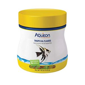 Aqueon Tropical Flakes Fish Food, 0.45 oz.