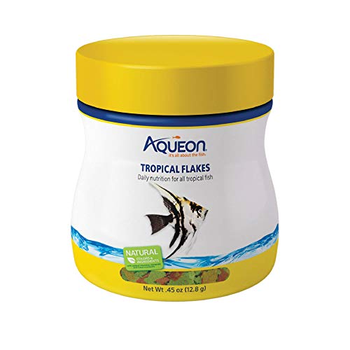 Aqueon Tropical Flakes Fish Food, 0.45 oz.