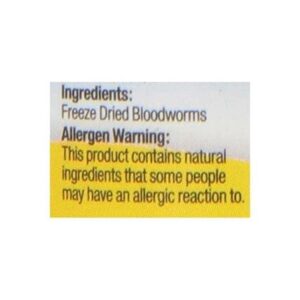 (3 Pack) Aqueon Betta Bloodworm Treat, 0.175 Ounce