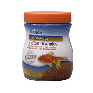 (3 Pack) Aqueon Goldfish Color Enhancing Granules, 3-Ounce each