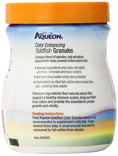 (3 Pack) Aqueon Goldfish Color Enhancing Granules, 3-Ounce each