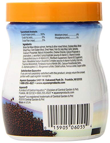 (3 Pack) Aqueon Goldfish Color Enhancing Granules, 3-Ounce each