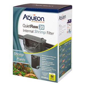 aqueon quietflow internal shrimp filter 20 gallons