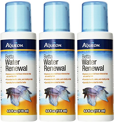 Aqueon (3 Pack) Water Renewal Betta, 4-Ounce