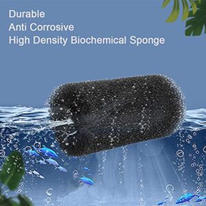 IAFVKAI 6 PCS Pre-Filter Sponge Aquarium Foam Sponge Roll Intake Filter Cover for Fish Tank Large