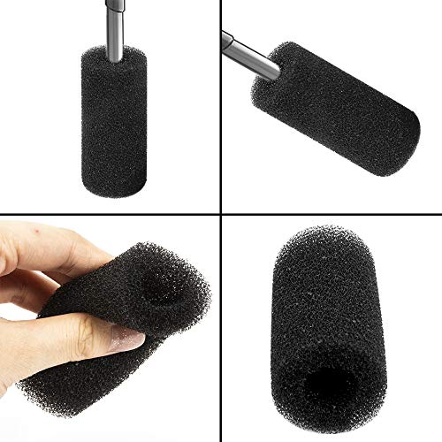 IAFVKAI 6 PCS Pre-Filter Sponge Aquarium Foam Sponge Roll Intake Filter Cover for Fish Tank Large