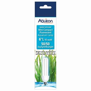 aqueon bulb 50/50 mini cf 10w6in