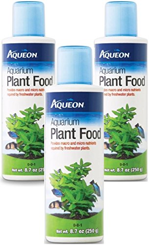 Aqueon Aquarium Plant Food (3 Pack / 8.7 Ounce)