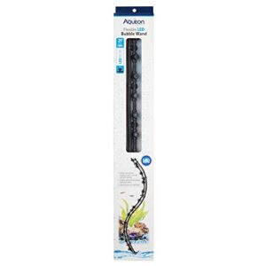 aqueon flexible led bubble wand blue 21 inches