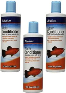 aqueon tap water conditioner 16oz bottles (pack of 3)