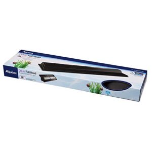 Aqueon Deluxe 36" Full Fluorescent Black Aquarium Hoods