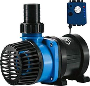 current usa eflux dc flow pump with flow control 1050 gph | ultra quiet, submerisble or external installation | safe for saltwater & freshwater systems