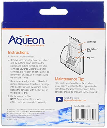 (2 Boxes) Aqueon 06084 Filter Cartridge, Medium, 3-Pack Each