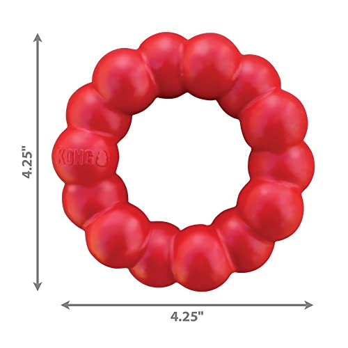 KONG Rubber Ring - Durable Dog Chew Toy - for Medium/Large Dogs