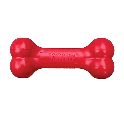 KONG - Goodie Bone - Durable Rubber Chew Bone, Treat Dispensing Dog Toy - for Large Dogs