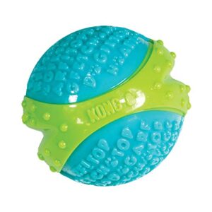 kong corestrength dog ball – durable dog dental & chew toy – for large dogs