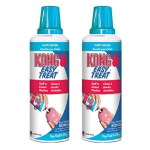 KONG - Easy Treat - Dog Treat Paste - 8 Ounce (2 Pack) - Puppy Recipe