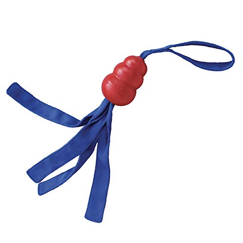 KONG - Tails - Durable Rubber Tug of War and Fetch Dog Toy - for Large Dogs