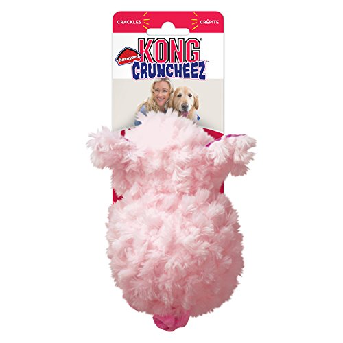 KONG Barnyard Cruncheez Pig Toy, Large