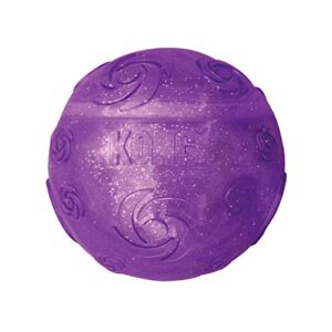 kong squeezz crackle ball, medium, colors may vary