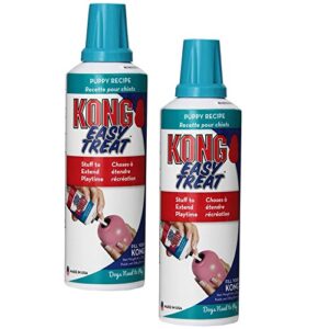 kong stuff’n easy treat, 8 oz, set of 2, puppy