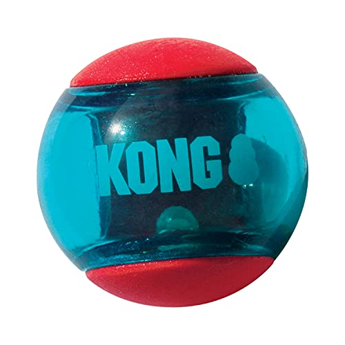 KONG,Dog Squeezz Action Toy, Red Medium