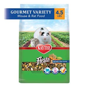 kaytee fiesta pet mouse and rat food, 4.5 pound