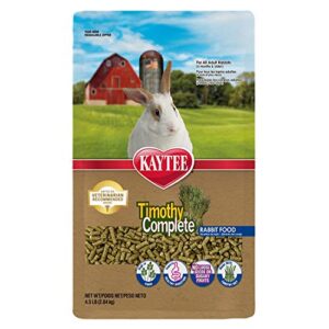 kaytee timothy complete rabbit food 4.5 lb