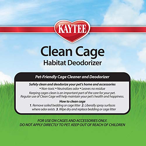 Kaytee Clean Cage Spray 32 Ounces