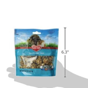 Kaytee Forti-Diet Pro Health Healthy Bits Rabbit, Guinea Pig and Chinchilla Treat, 9 Ounce