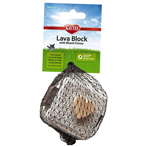 Kaytee Lava Block Chew Toy - 2 Pack