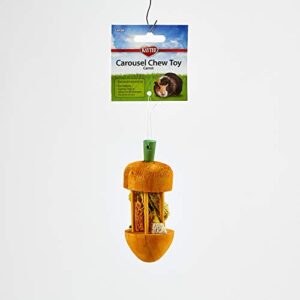 kaytee carousel chew toy carrot large