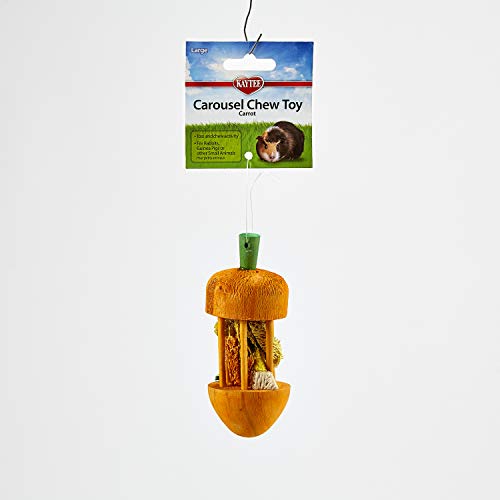 Kaytee Carousel Chew Toy Carrot Large