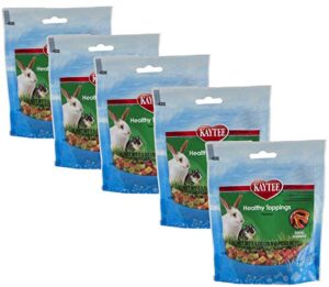 kaytee healthy toppings for small animals, papaya, pack of 5