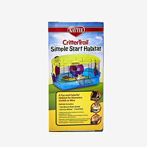 Kaytee CritterTrail Easy Start Habitat for Pet Hamsters, Gerbils or Other Small Animals