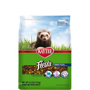 kaytee fiesta ferret food, 2.5-lb bag