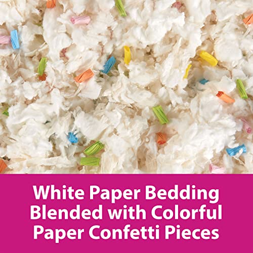 Kaytee Clean & Cozy Confetti Bedding for Pet Guinea Pigs, Rabbits, Hamsters, Gerbils, and Chinchillas, 49.2 Liters