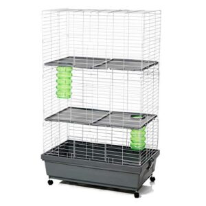 Kaytee Solid Floor Habitat with Casters for Pet Ferrets