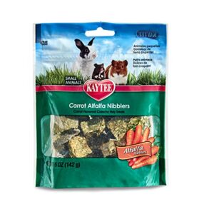 kaytee carrot nibblers small animal treats 5 oz