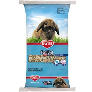 kaytee forti-diet pro health adult rabbit food 25lb