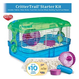 Kaytee CritterTrail Starter Kit Habitat for Pet Gerbils, Hamsters or Mice